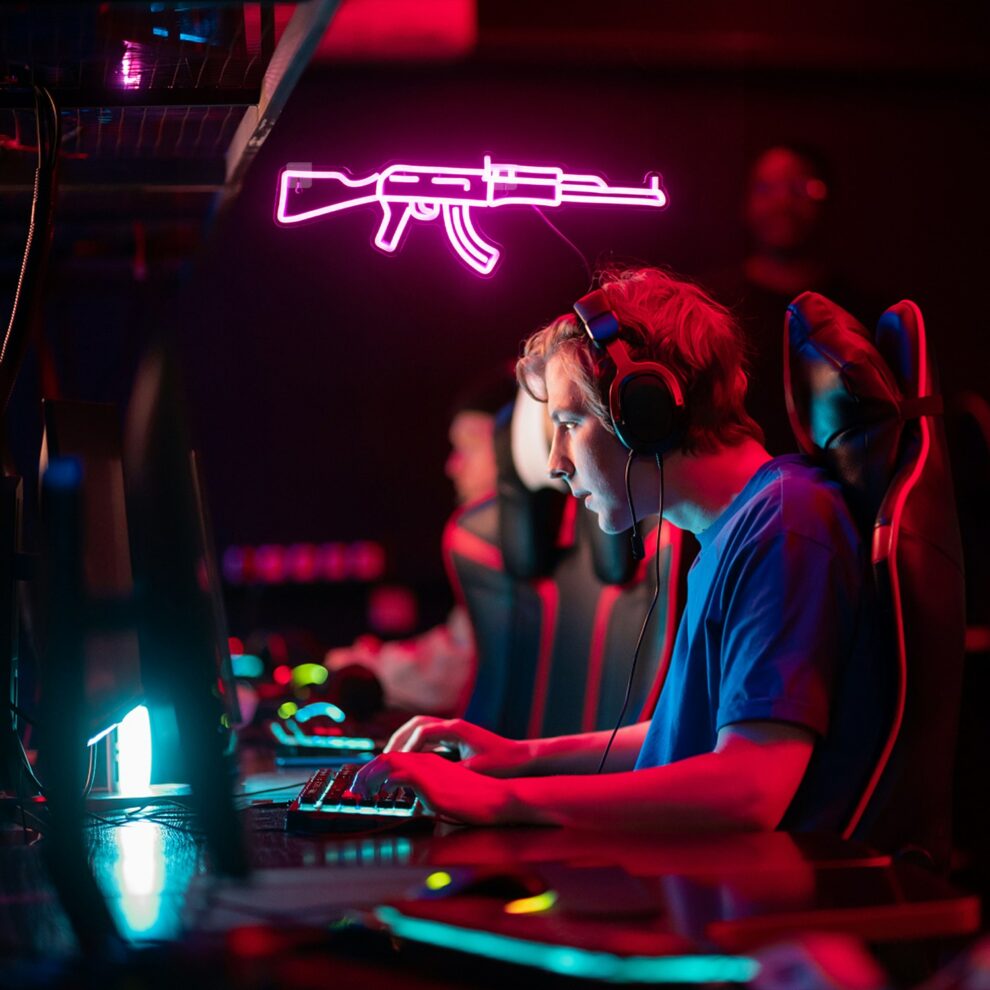 AK47 Gun Neon Led Light Sign Art Decor – Cairo99