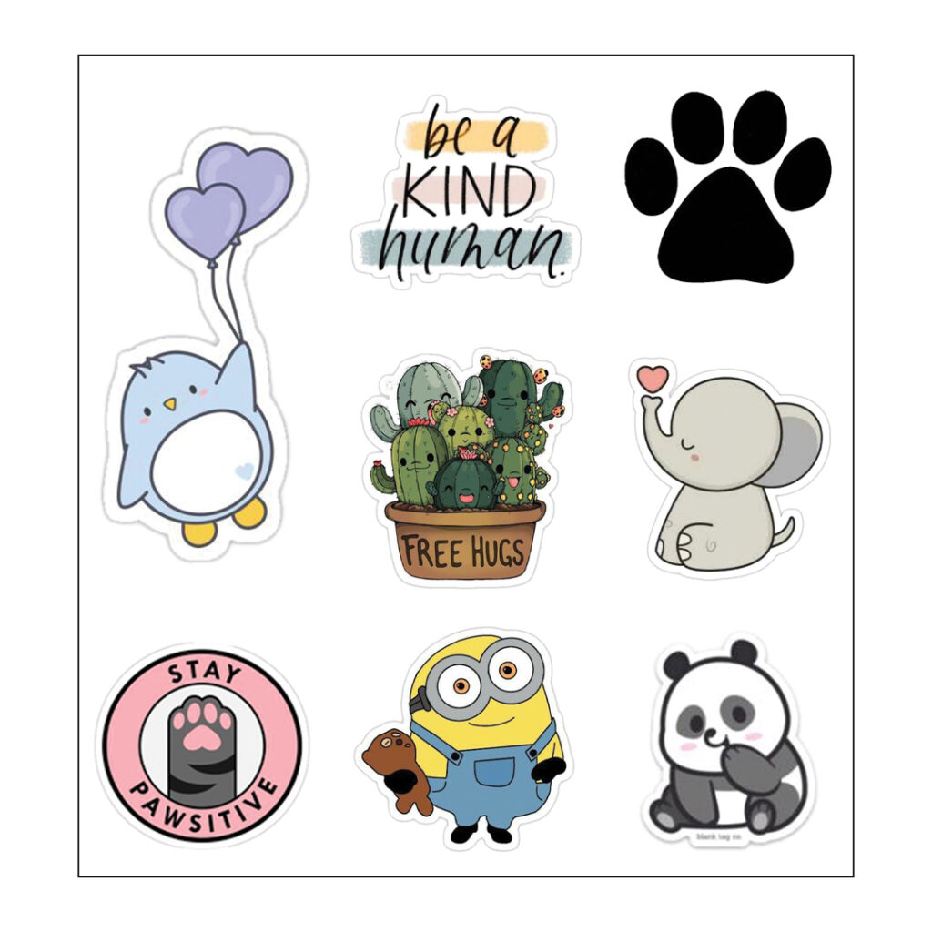 Billie Eilish Vinyl Sticker Pack Reusable & Waterproof – Cairo99
