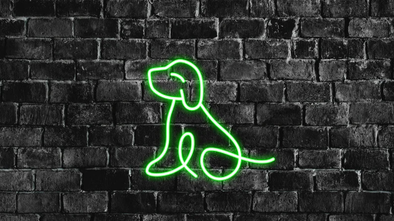 Cute Puppy Neon Led Light Sign Art Decor – Cairo99