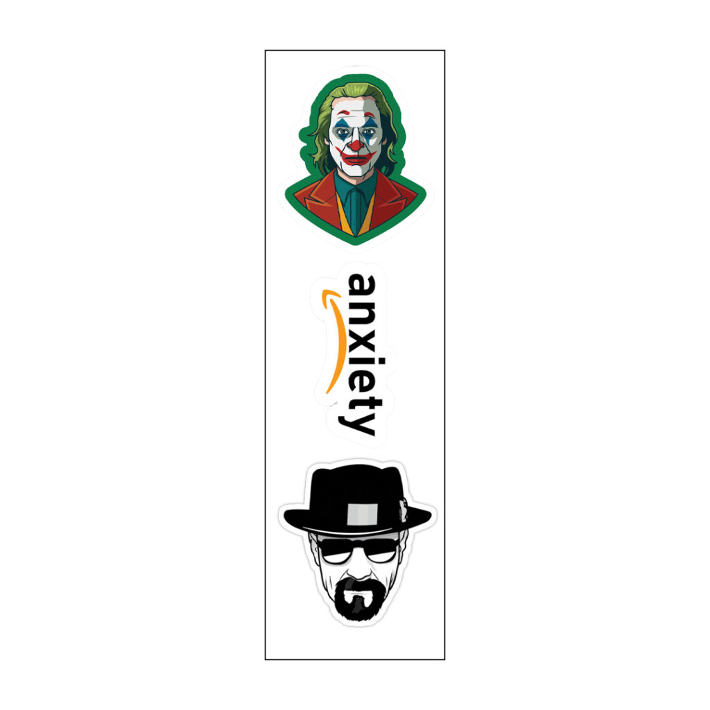 Joker Vinyl Sticker Pack Reusable & Waterproof – Cairo99