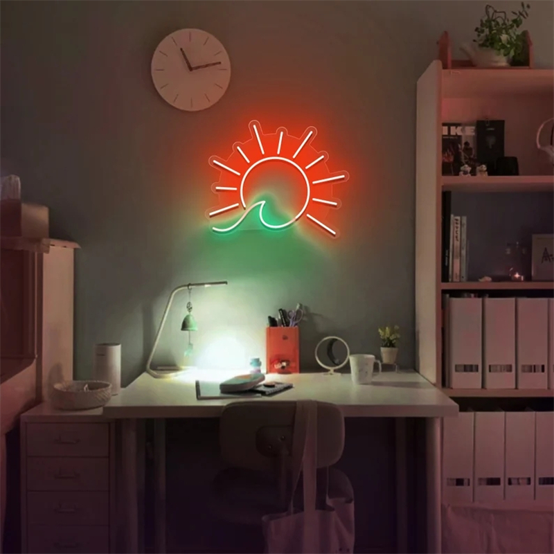 Rising Sun Neon Led Light Sign Art Decor – Cairo99