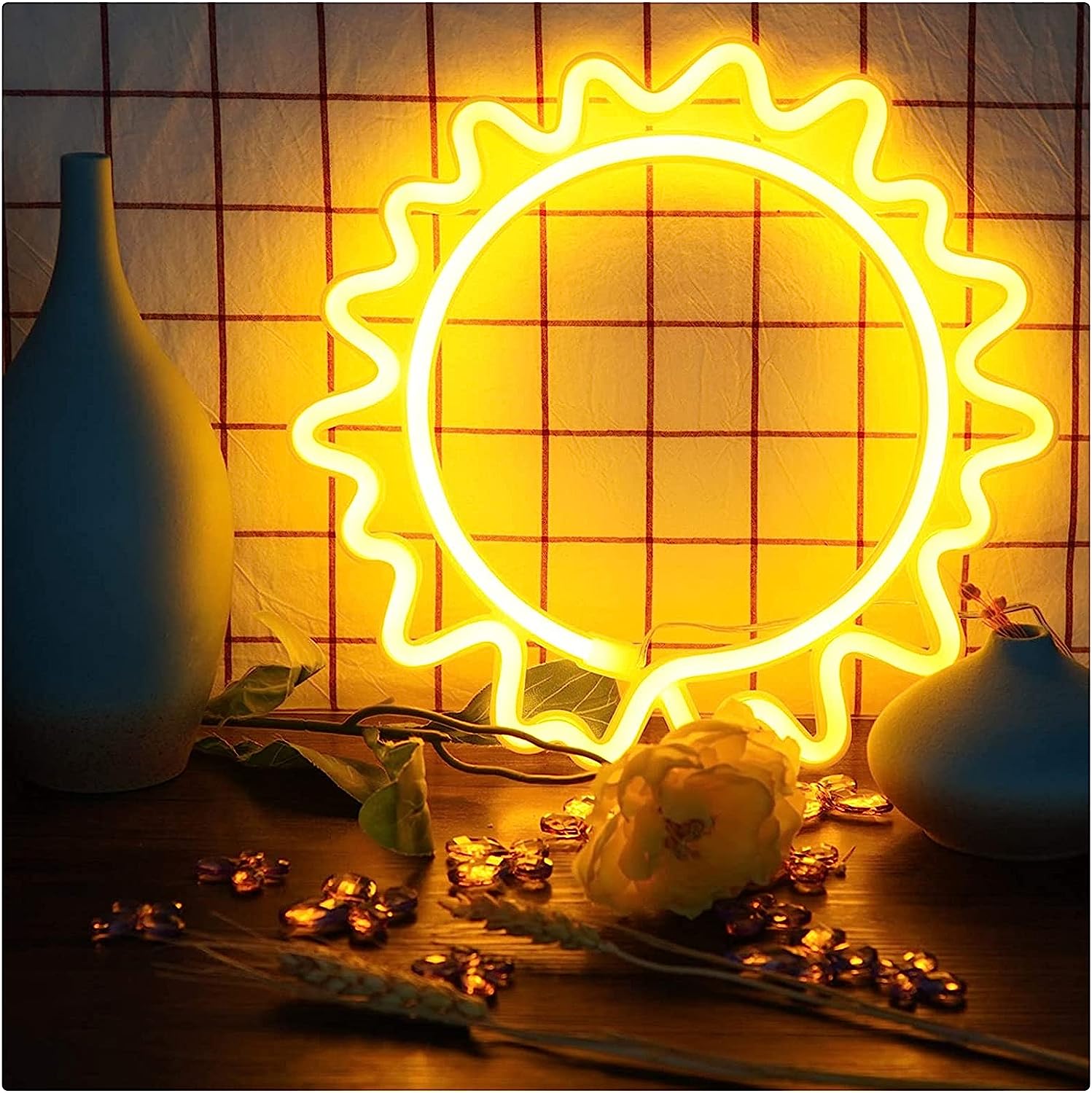 Sun Neon Led Light Sign Art Decor – Cairo99