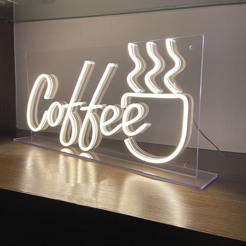 Warm Coffee Neon Led Light Sign Art Decor – Cairo99