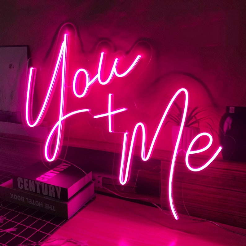 You + Me Neon Led Light Sign Art Decor – Cairo99