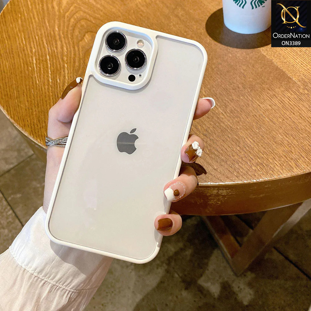 iPhone 13 Transparent Protective Plastic Colored Edges Case – Cairo99