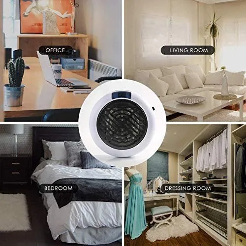 دفاية كهربائية محمولة للتغلب علي برد الشتاء بدرجات حرارة مختلفة وشاشة ليد رقمية 600 واط – Cairo99